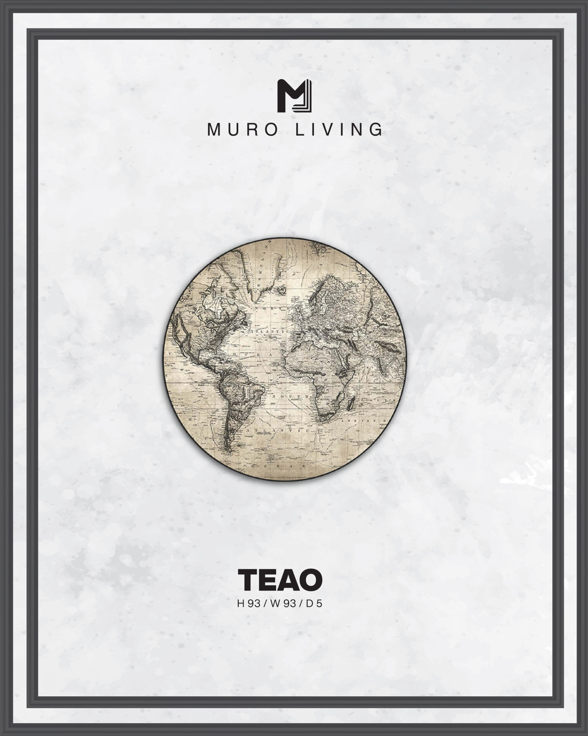 รูปภาพตกแต่งผนังดีไซน์ Muro Living รุ่น TEAO - MURO LIVING